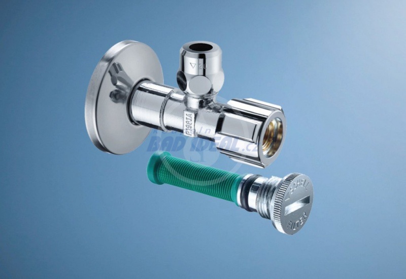 Schell rohový ventil COMFORT 1/2" x 3/8" s jemným filtrem ( 054280699 ) | Koupelny BAD IDEAL