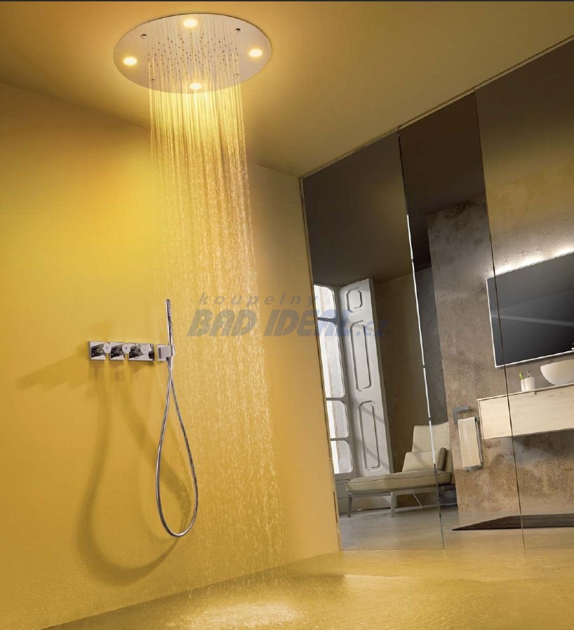 TRES hlavová sprcha se sprchovým deštěm a vodní mlhou, pr. 600mm ...