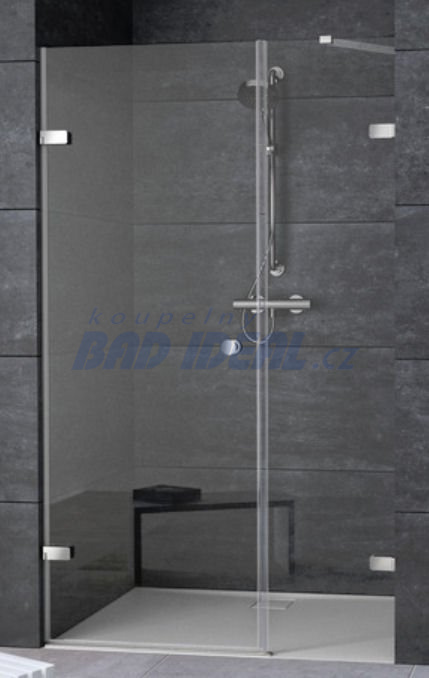 HÜPPE ENJOY pure bezrámový - křídlové dveře s protisegmentem do niky, UPEVNĚNÍ VLEVO (4R16), 700 ...